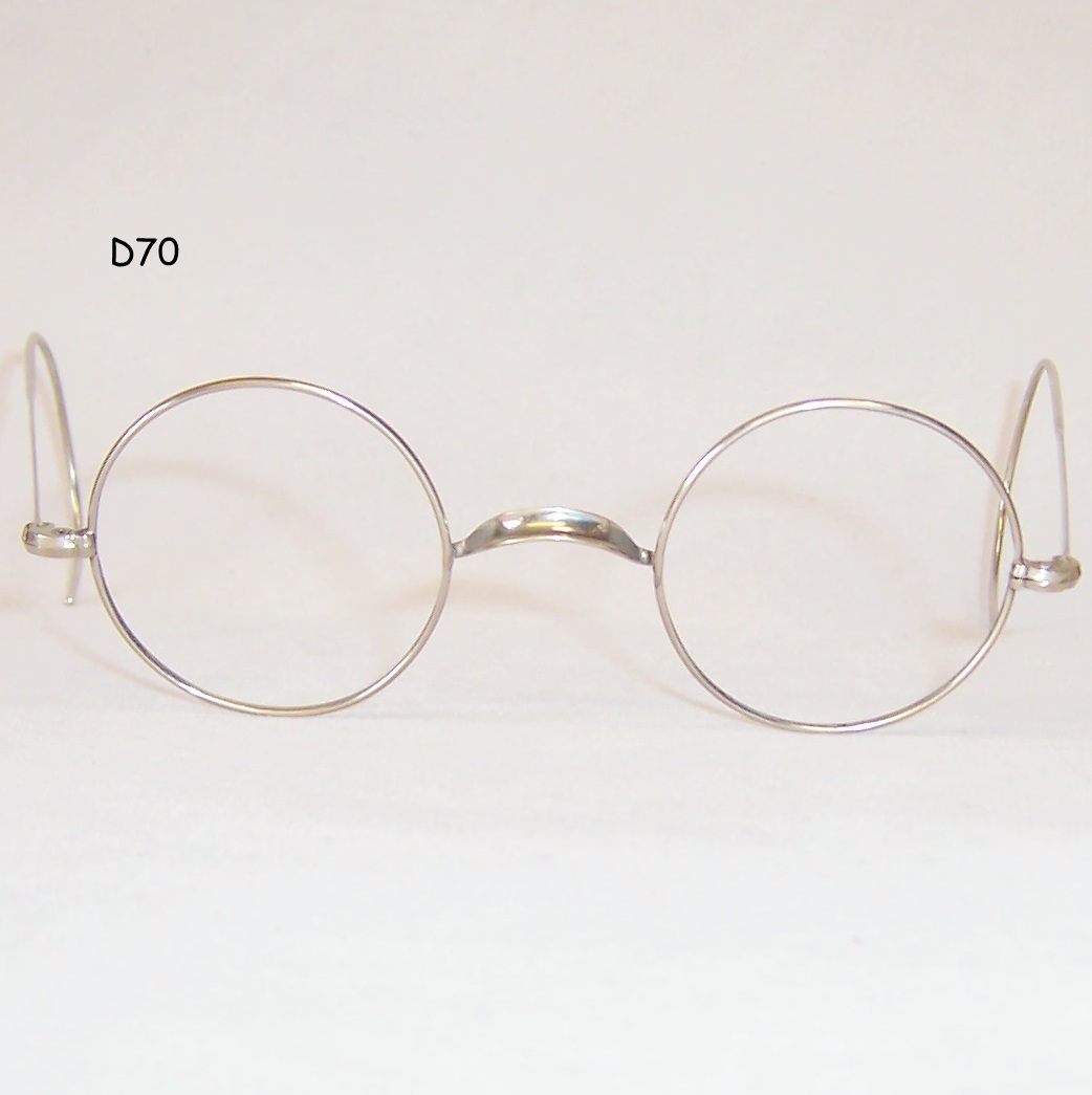 Nickel Silver 1940s round eye spectacles | Dead Men's Spex