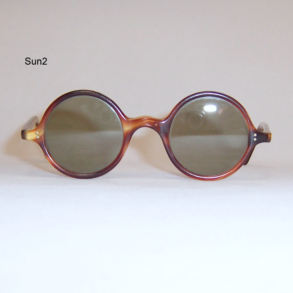 Original 1940s Sunglasses With Green Glass Lenses Dead Mens Spex