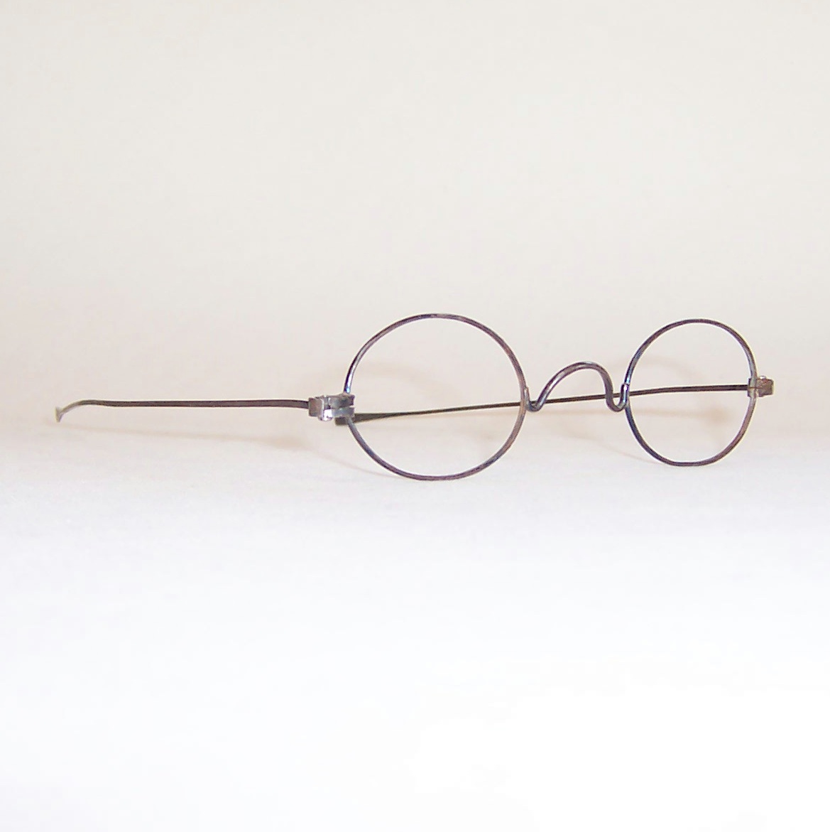Victorian blued steel oval frame | Dead Men's Spex