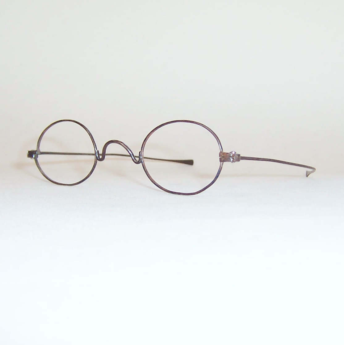 Victorian blued steel oval frame | Dead Men's Spex