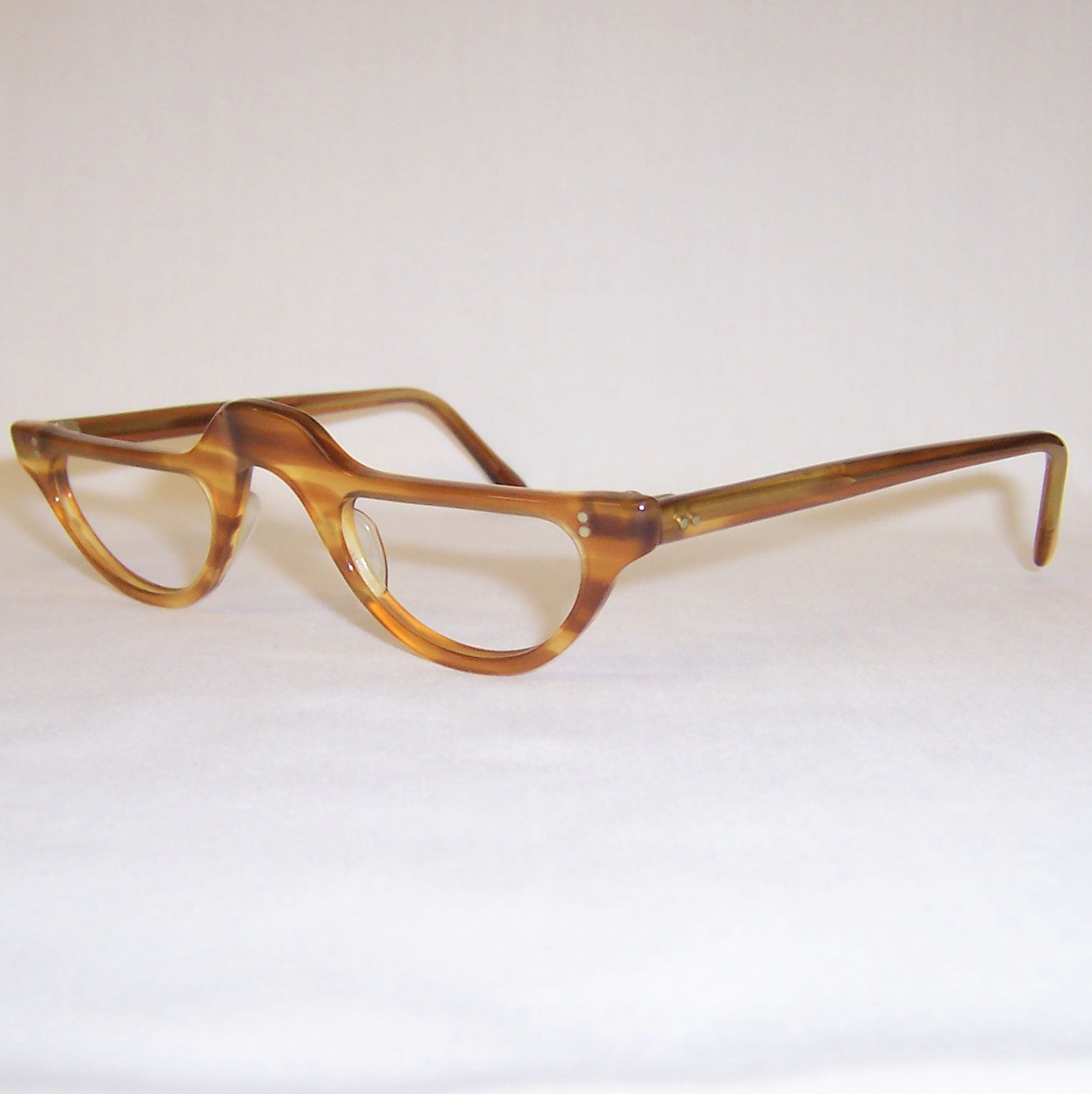 Vintage Autumn Leaf NHS “824” Half Eye Spectacles | Dead Men's Spex