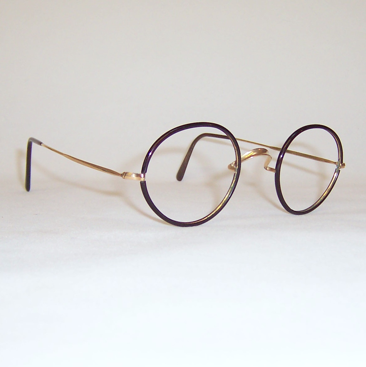 Classic gold filled panto eye spectacles by Hadley | Dead Men's Spex