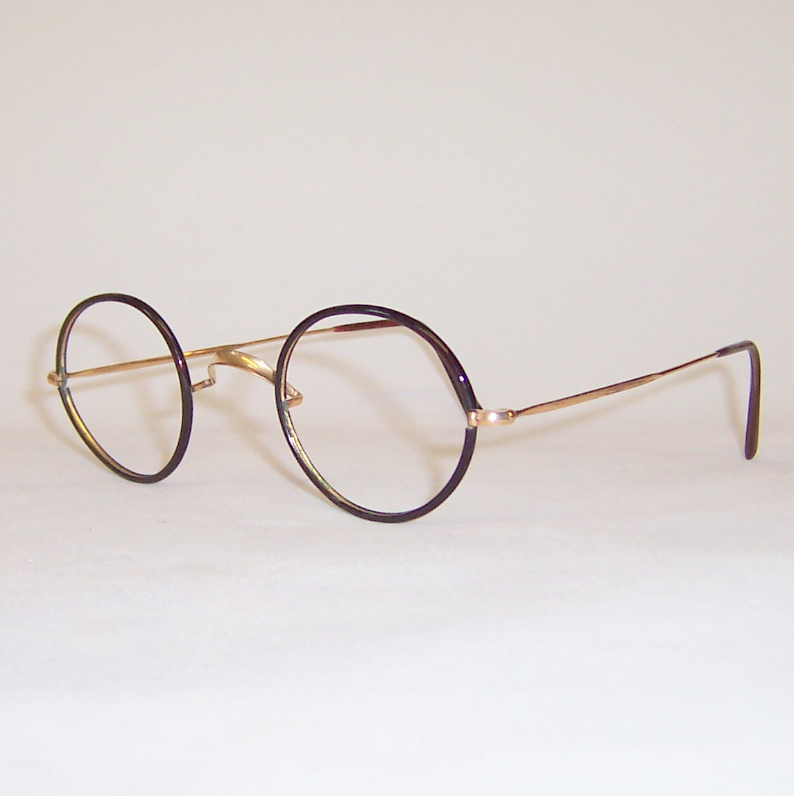 Classic gold filled panto eye spectacles by Hadley | Dead Men's Spex
