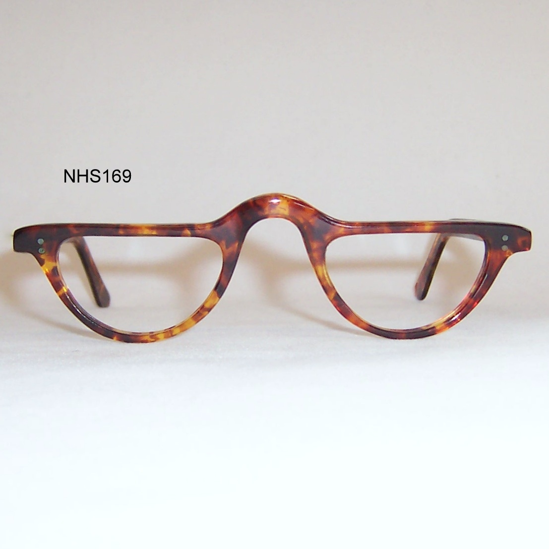 Vintage Tortoiseshell NHS “824” Half Eye Spectacles- Very early model ...