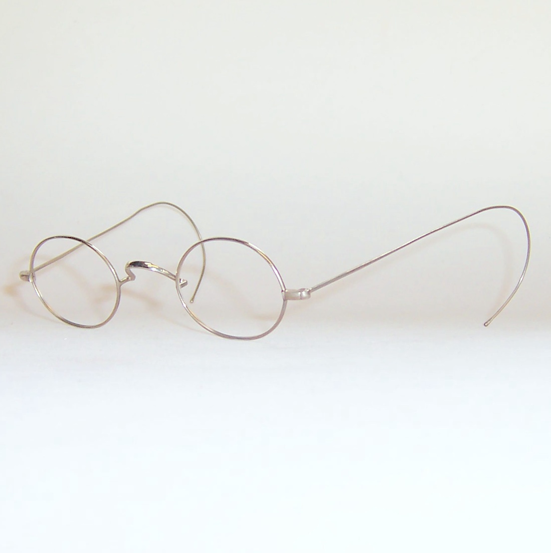 Edwardian nickel oval frame | Dead Men's Spex