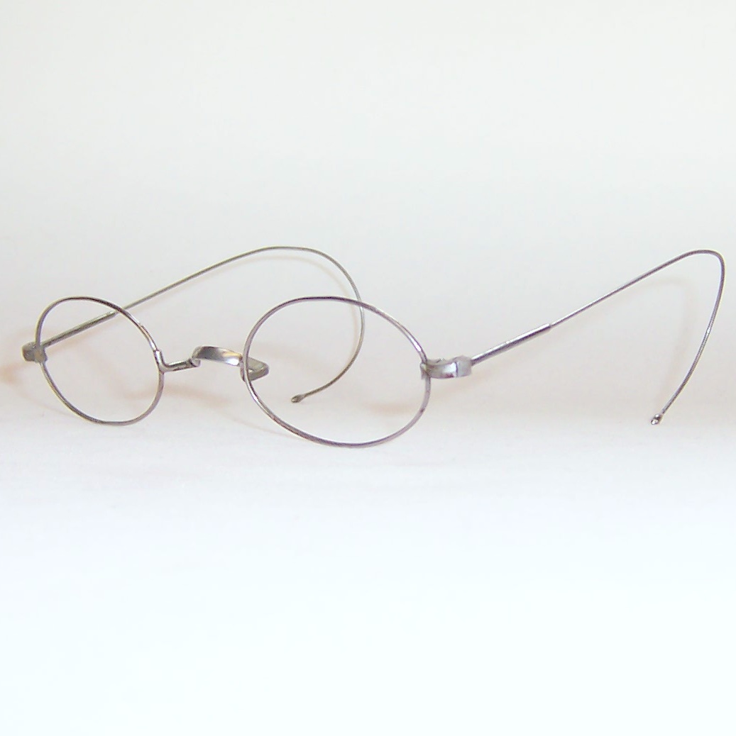 Edwardian steel oval frame | Dead Men's Spex