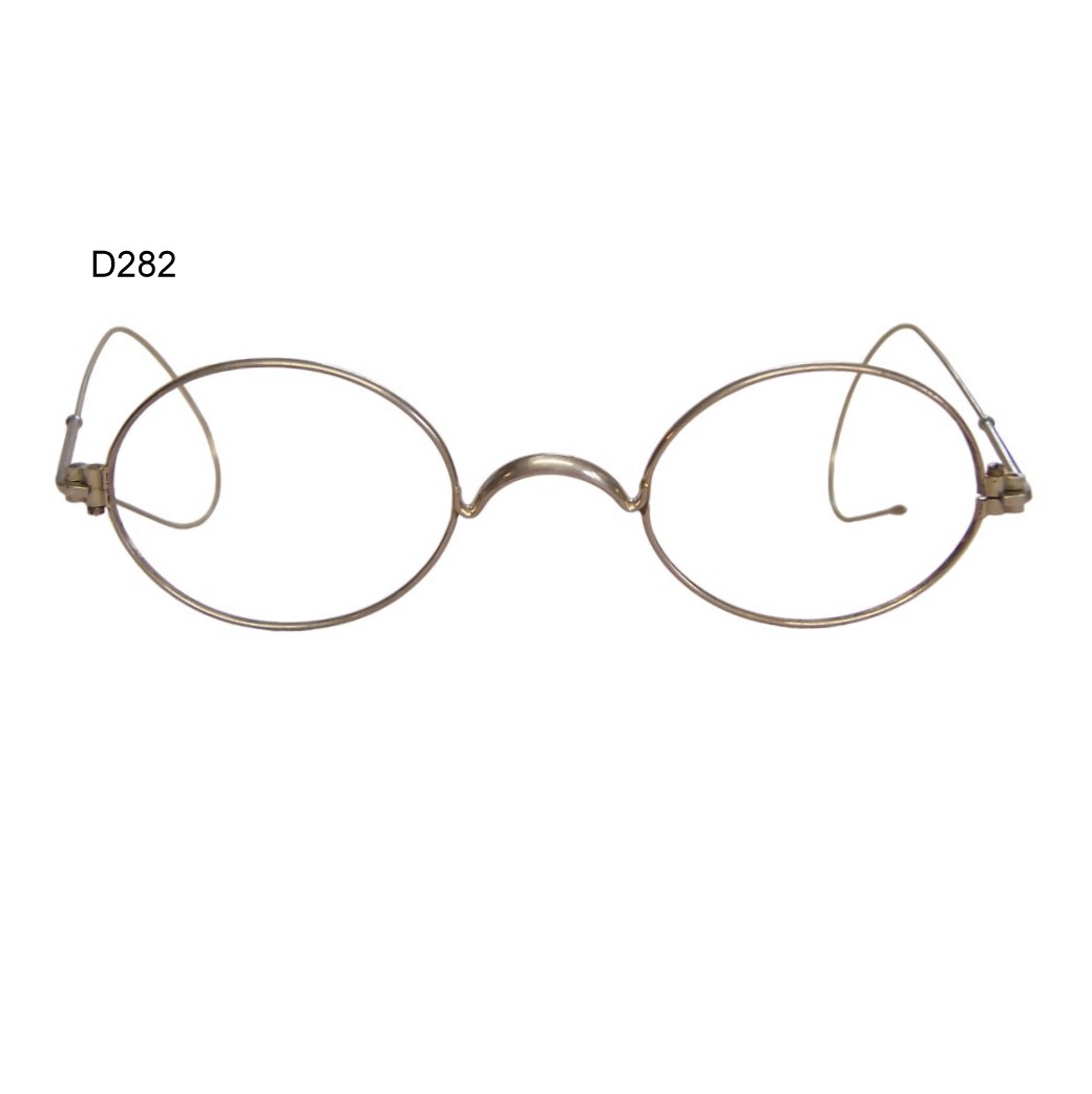1930s nickel oval frame | Dead Men's Spex